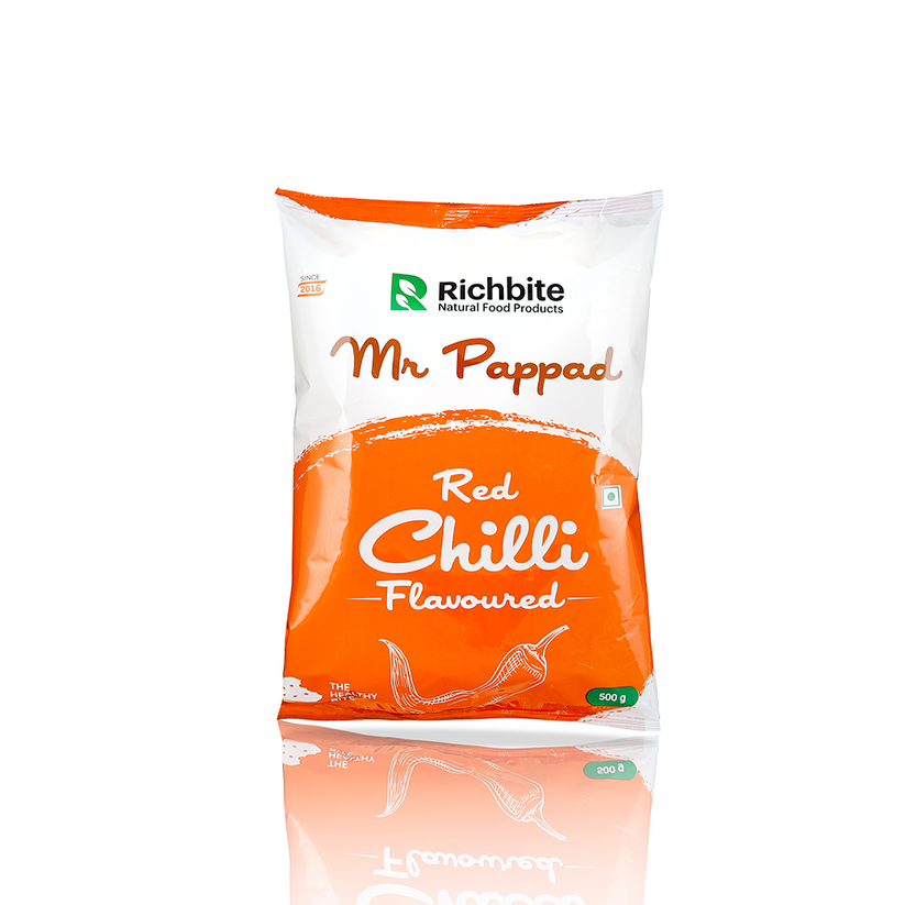 Rice Papad - Red Chilli – Richbite